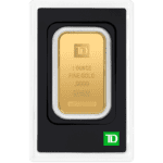 1 Ounce TD Gold Bar .9999 - Pure Gold Traders