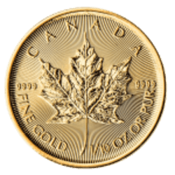 1/10oz Canadian Maple leaf Gold Coin 9999 - Pure Gold Traders