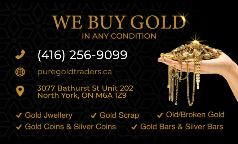 Sell Gold Toronto - Pure Gold Traders